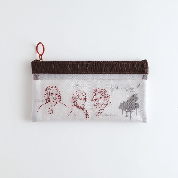 音楽関連グッズ | STUDY HOLIC 音楽学 メッシュペンポーチ | ヤマハの楽譜通販サイト Sheet Music Store