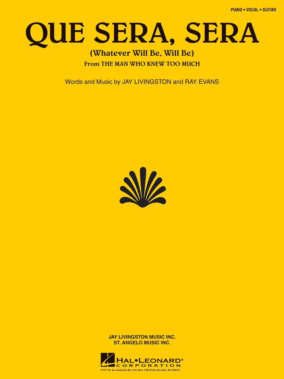 QUE SERA, SERA(WHAT WILL BE WILL BE) 【輸入：ヴォーカル/ピアノ/ギター】 | ヤマハの楽譜通販サイト Sheet Music Store